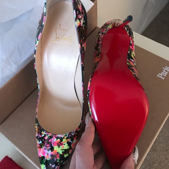 Christian Louboutin | Shoes | Christian Louboutin So Kate Multi Color ...